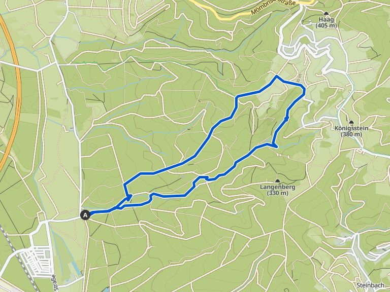 Schluchthof – Rückersbacher SchlucLoop from Kleinostheim | Wanderung ...